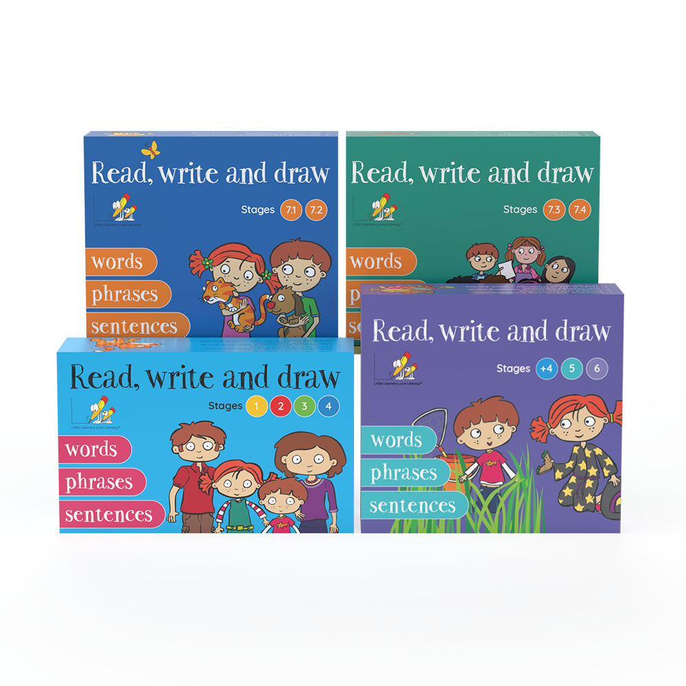 Read, Write and Draw Pack | Decoding and Reading Fluency Practice