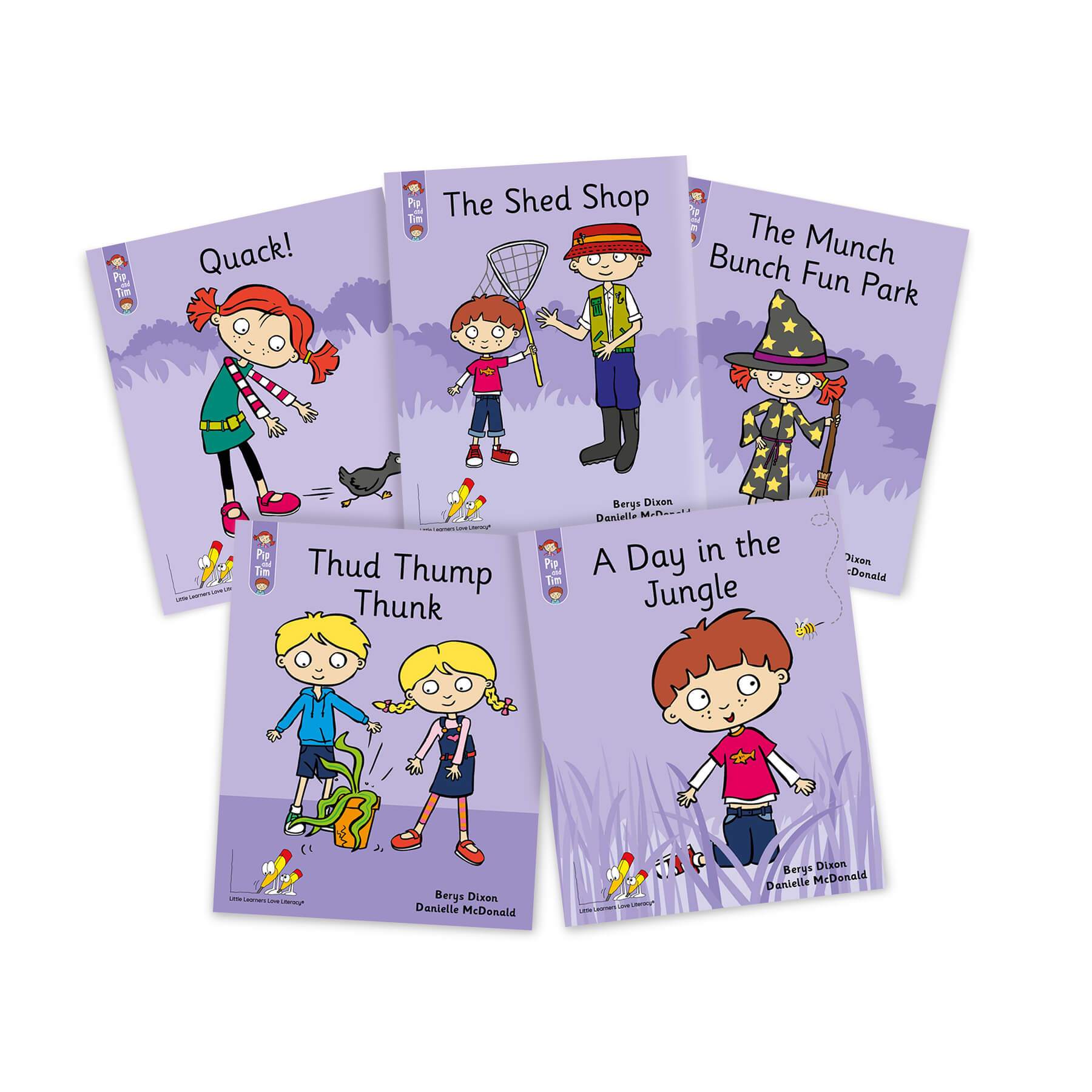 Pip and Tim Stage 6 | Decodable Books | LLLL