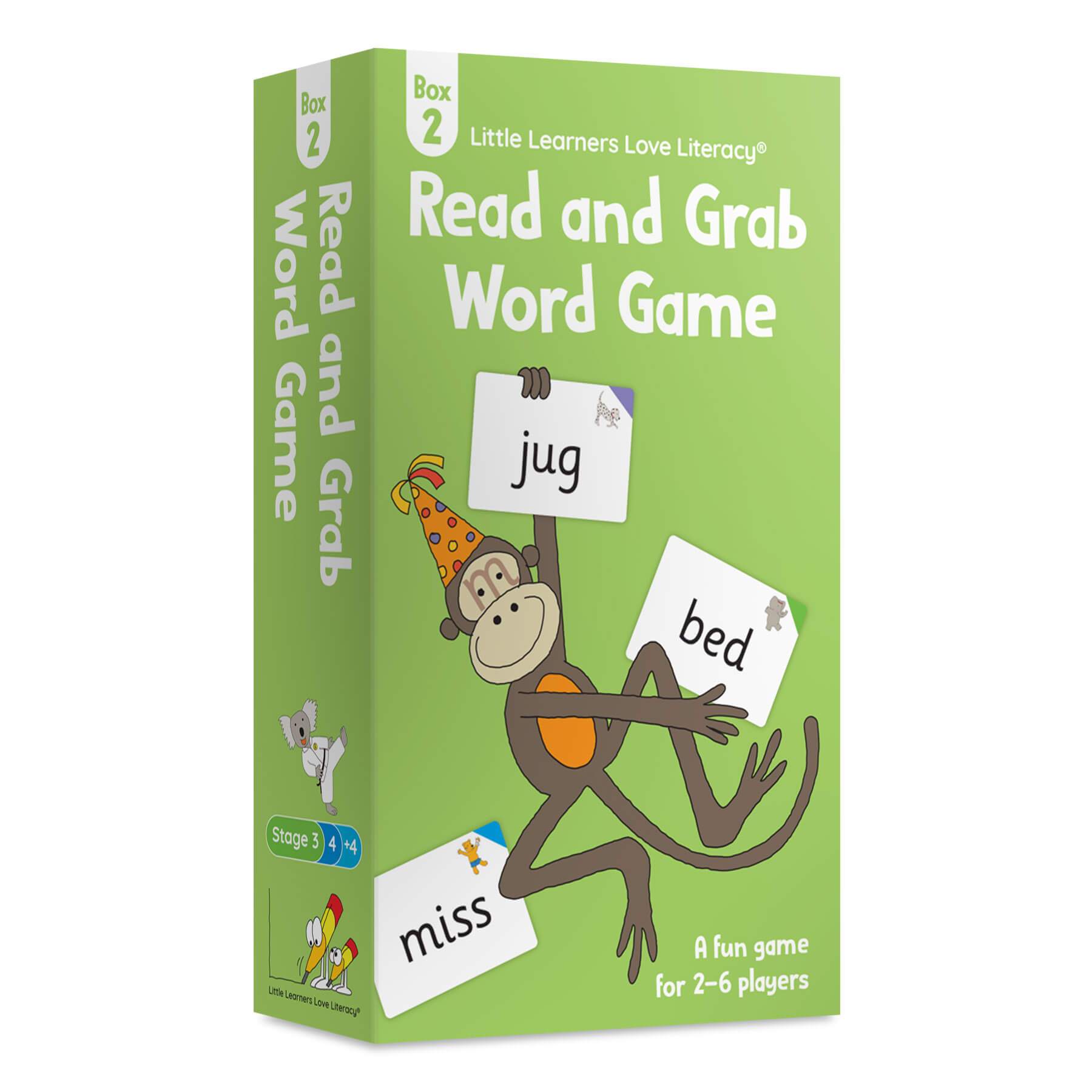 Read and Grab Word Game Box 2 | Phonics Game