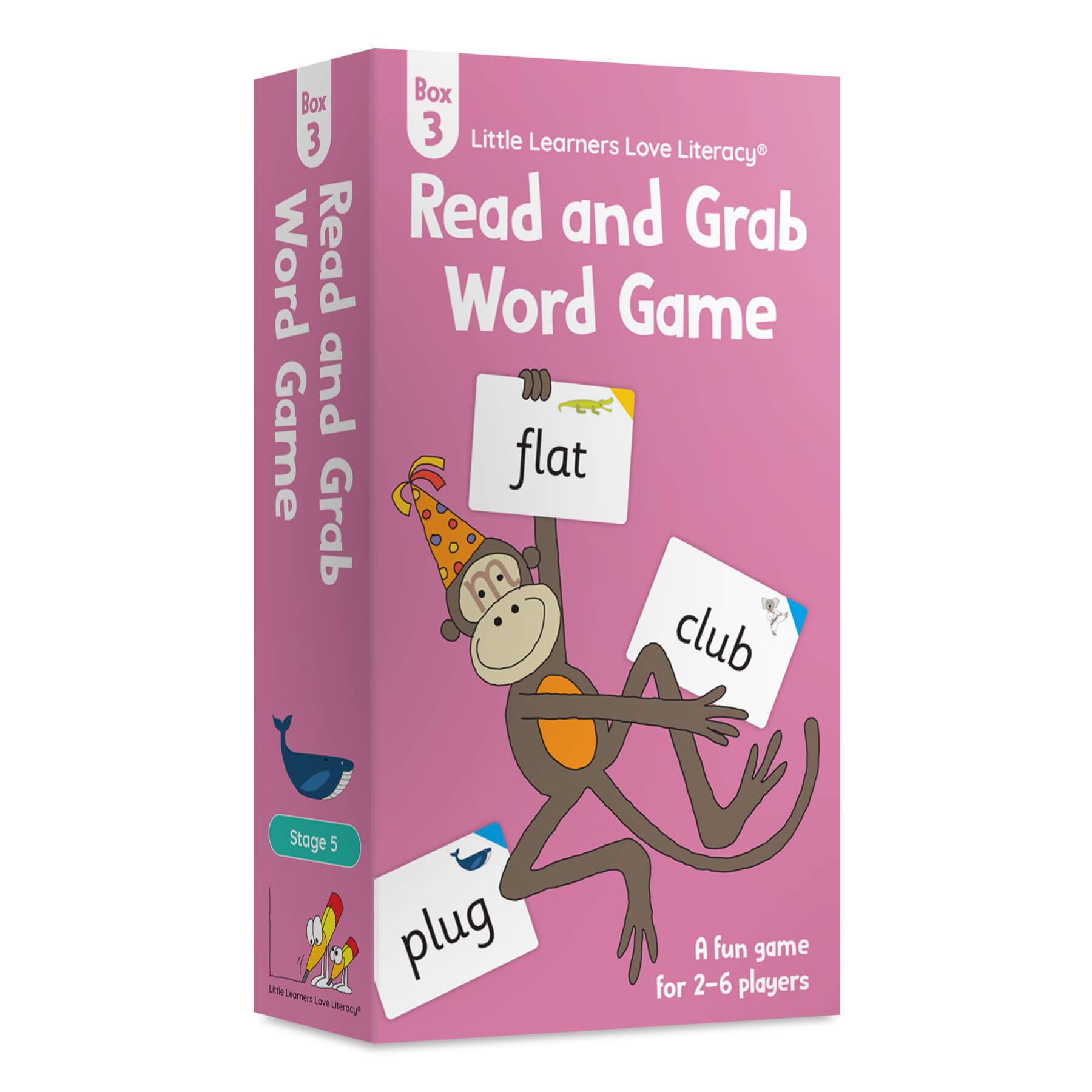 Read and Grab Word Game Box 3 | Phonics Game