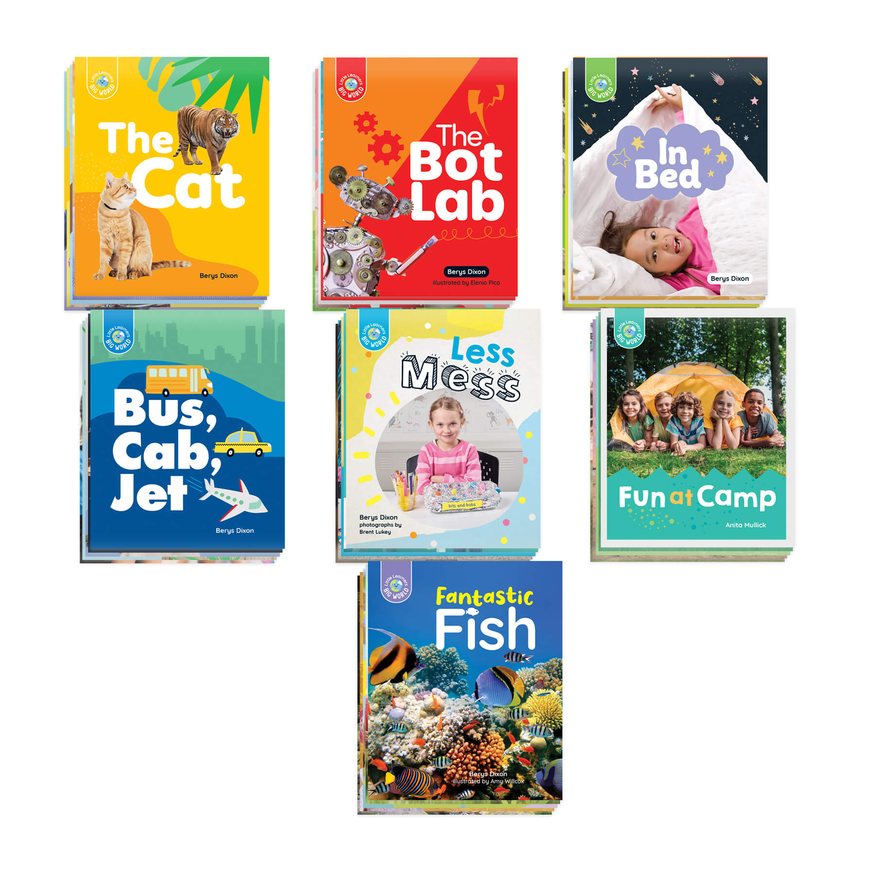 Little Learners, Big World Nonfiction Little Book Pack: Stages 1-6