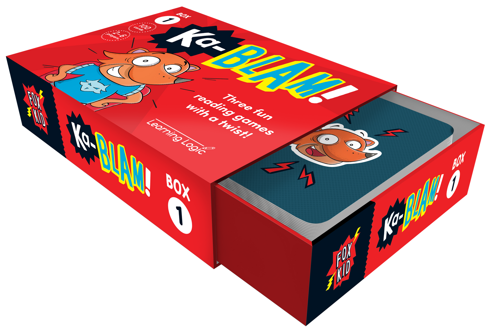 Fox Kid Ka-Blam! Box 1 | Kids Reading Game