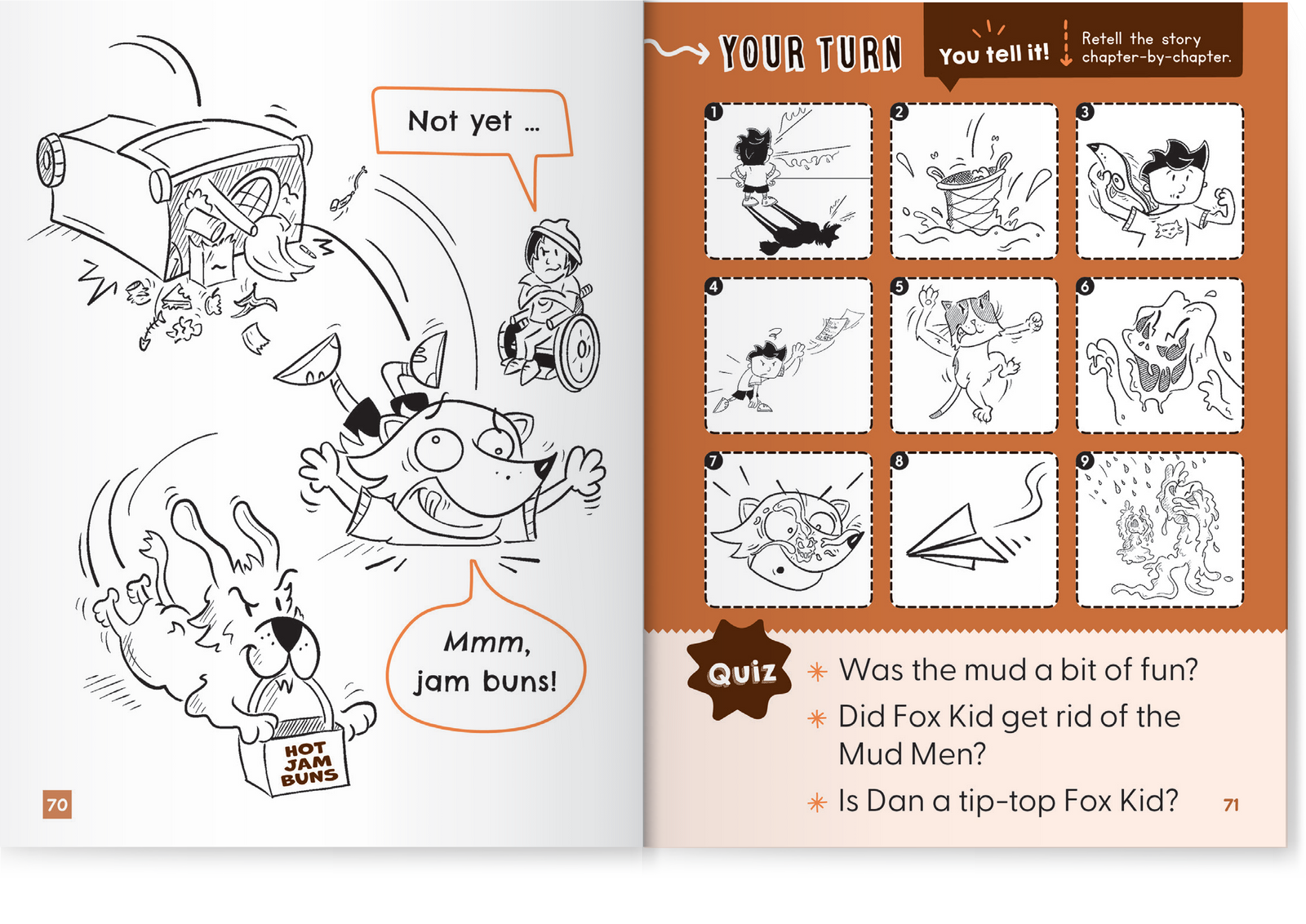 Fox Kid and the Mud Men (Book 2) | Decodable Reader