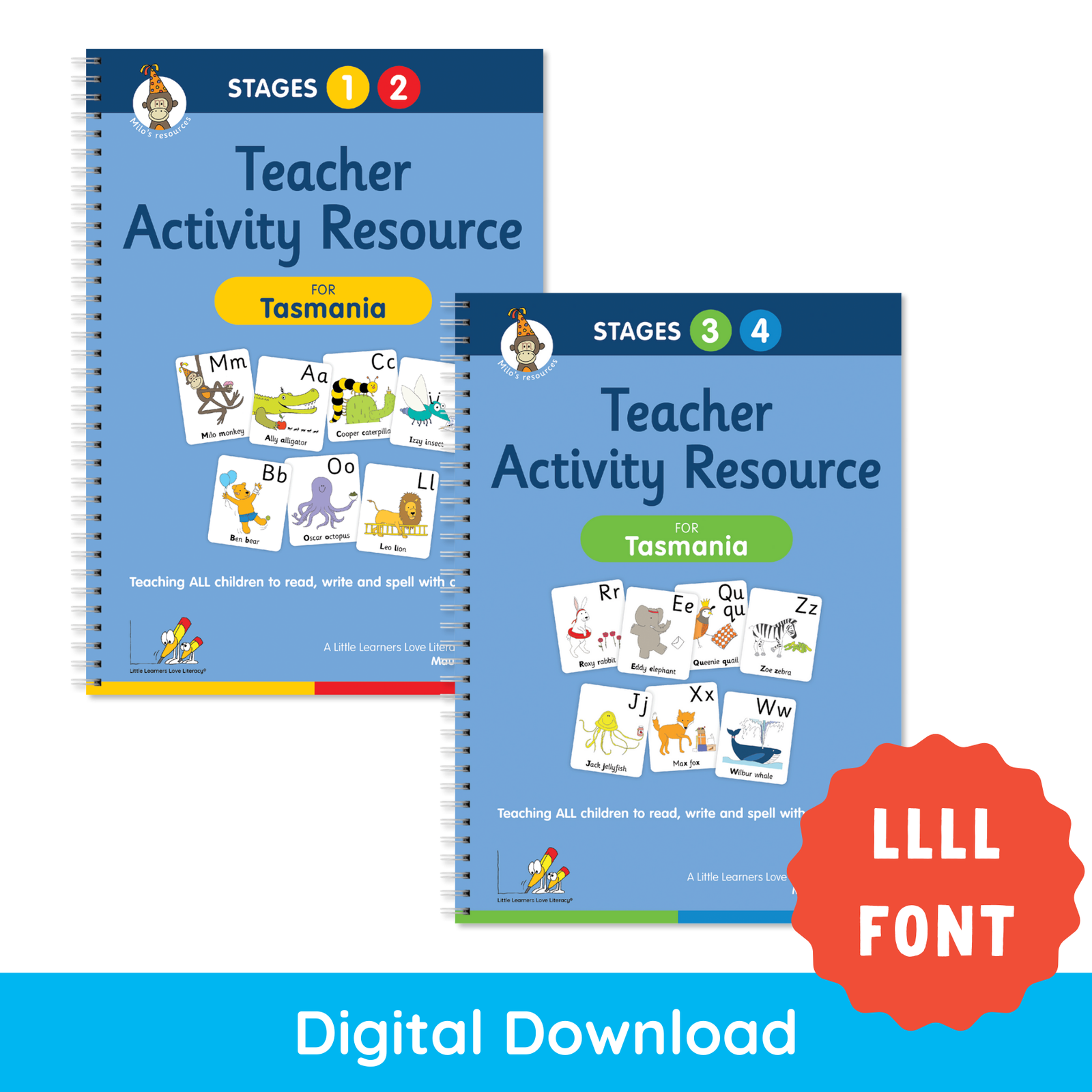 Teacher Activity Resource Pack (1-4) | LLLL | Print & Digital