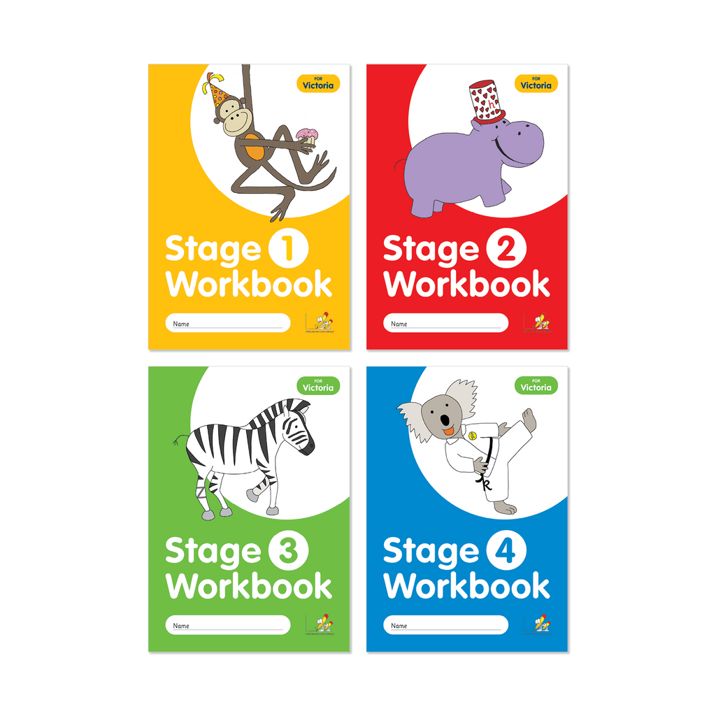 Stage 1-4 Workbooks Pack of 20 | Classroom Set | LLLL