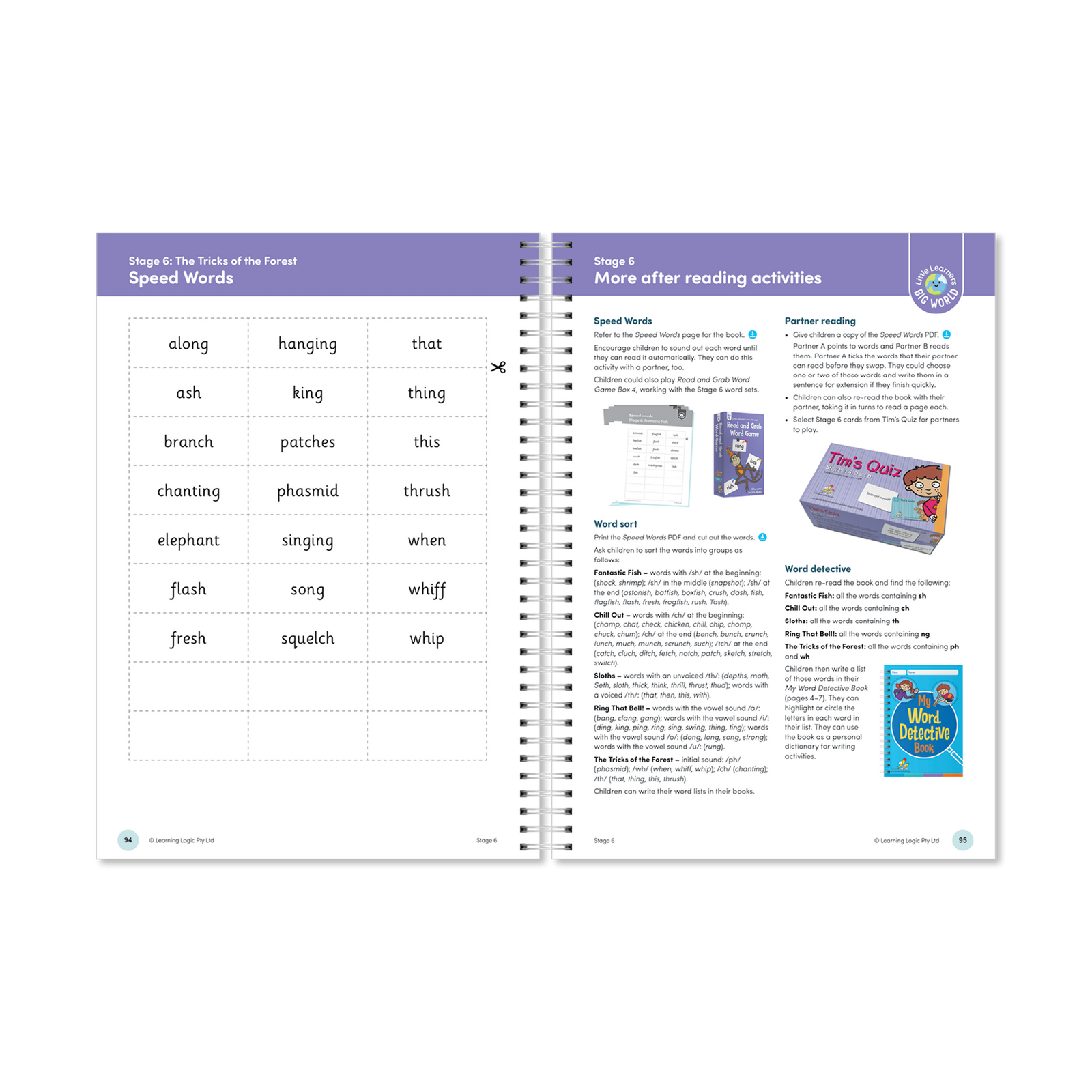 Big World Nonfiction Small Group Teacher Notes (Stages +4-6)