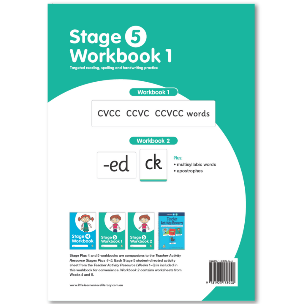 Stage 5 Workbooks 1 and 2