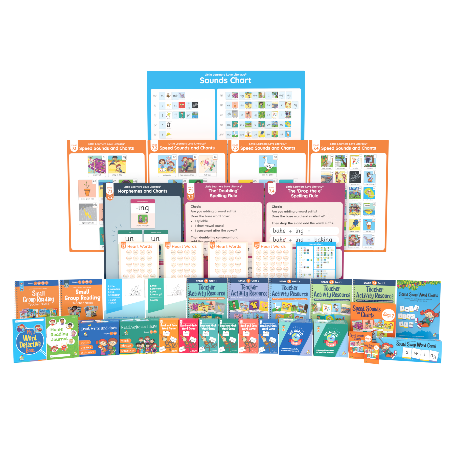 Super Classroom Pack Stages 7.1-7.4 | Year 1 Literacy Resources