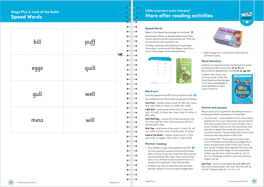 Wild Detectives Small Group Reading Notes Stages Plus 4, 5, 6 (PRINT