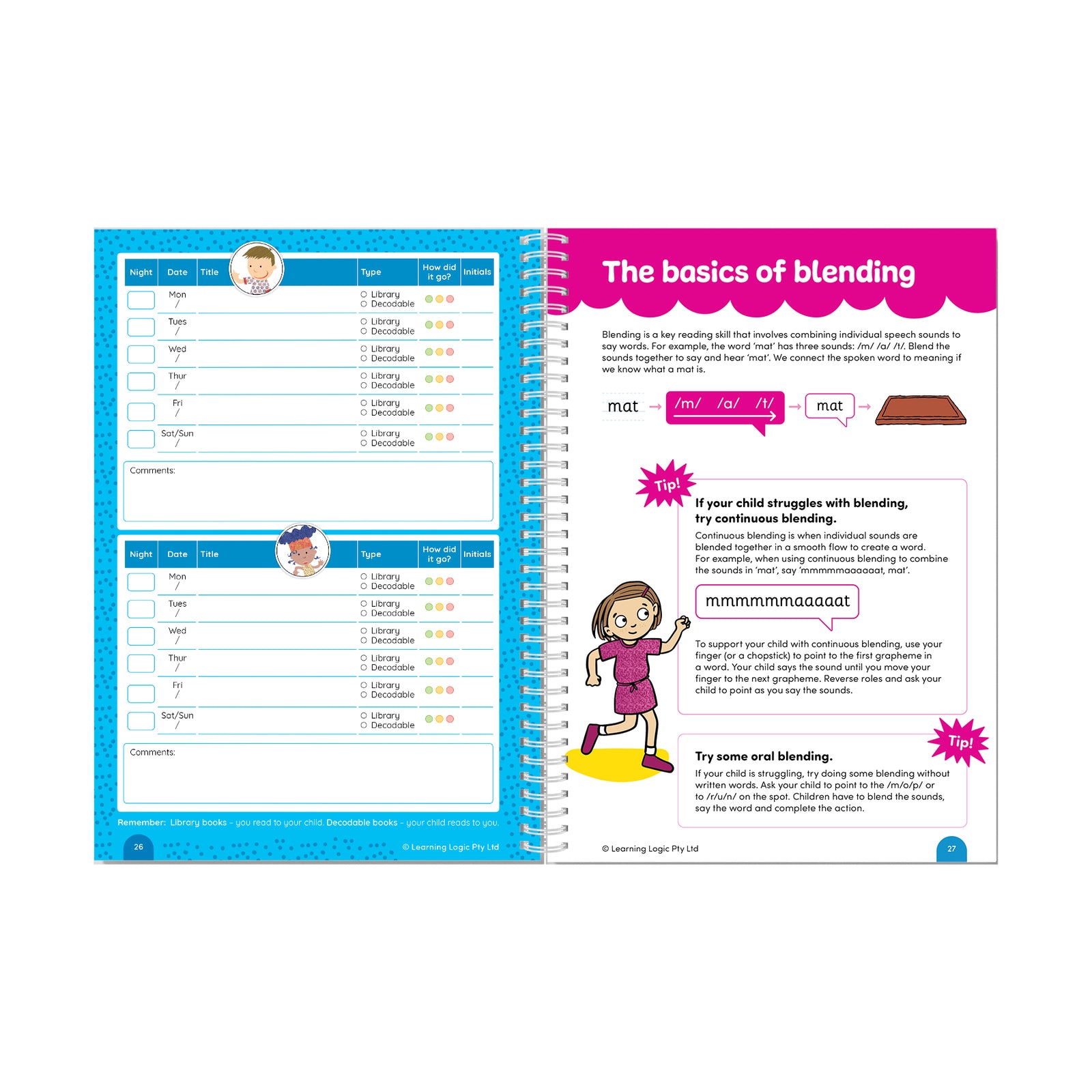 Home Reading Journal - Foundation (Single or 20 Pack)