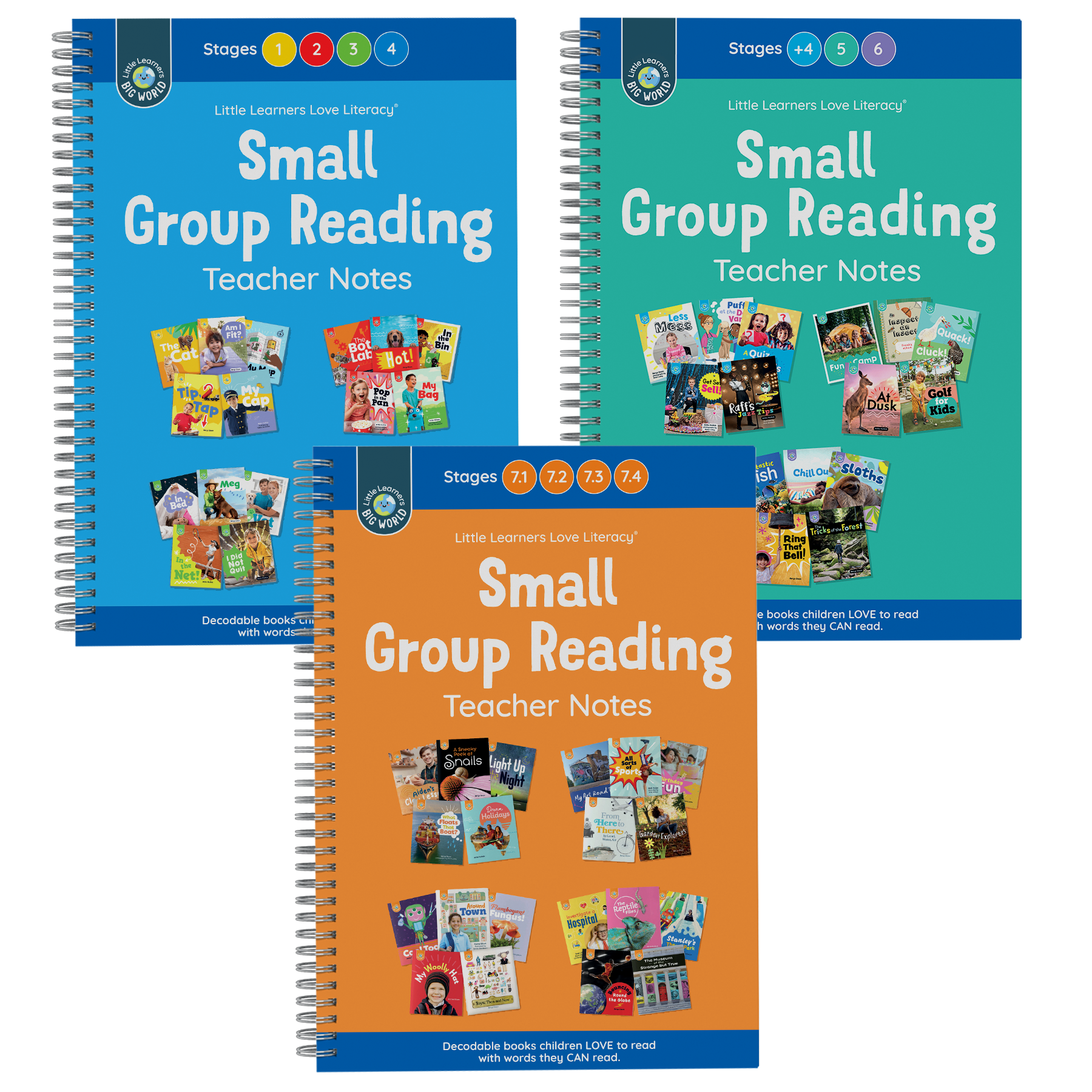 Big World Nonfiction Small Group Reading Teacher Notes Pack