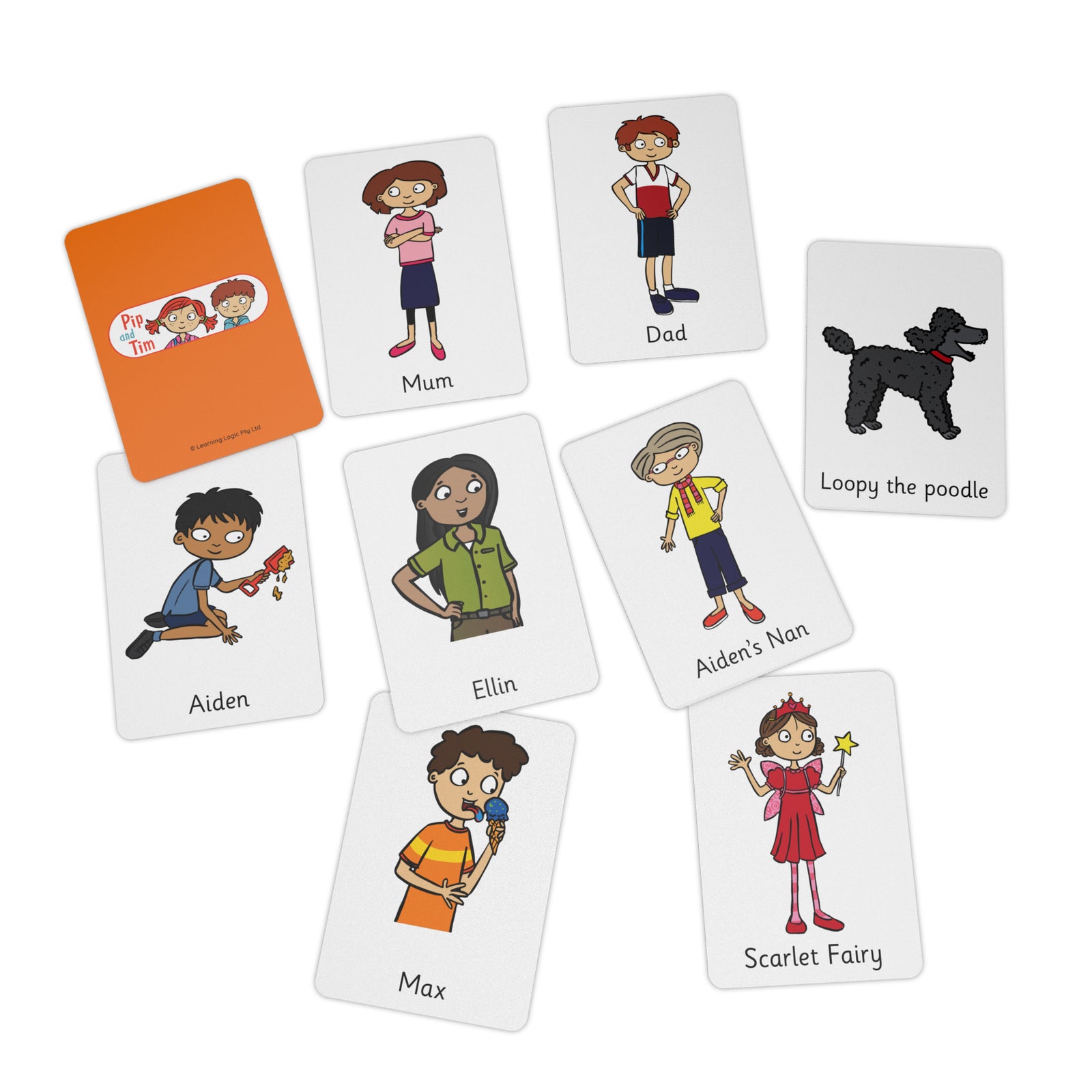 Pip & Tim / Wiz Kids Character Cards Pack | LLLL
