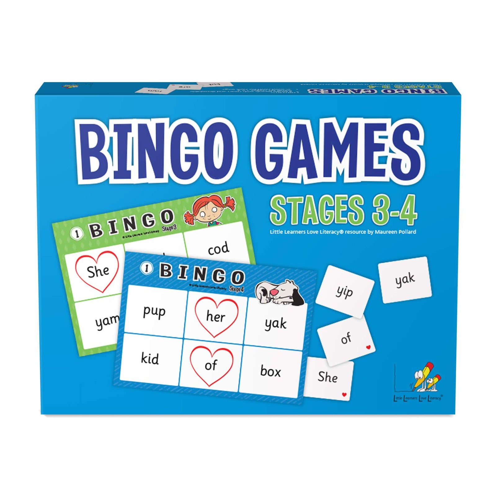 Bingo Games Stages 3-4 | Kids Bingo Games