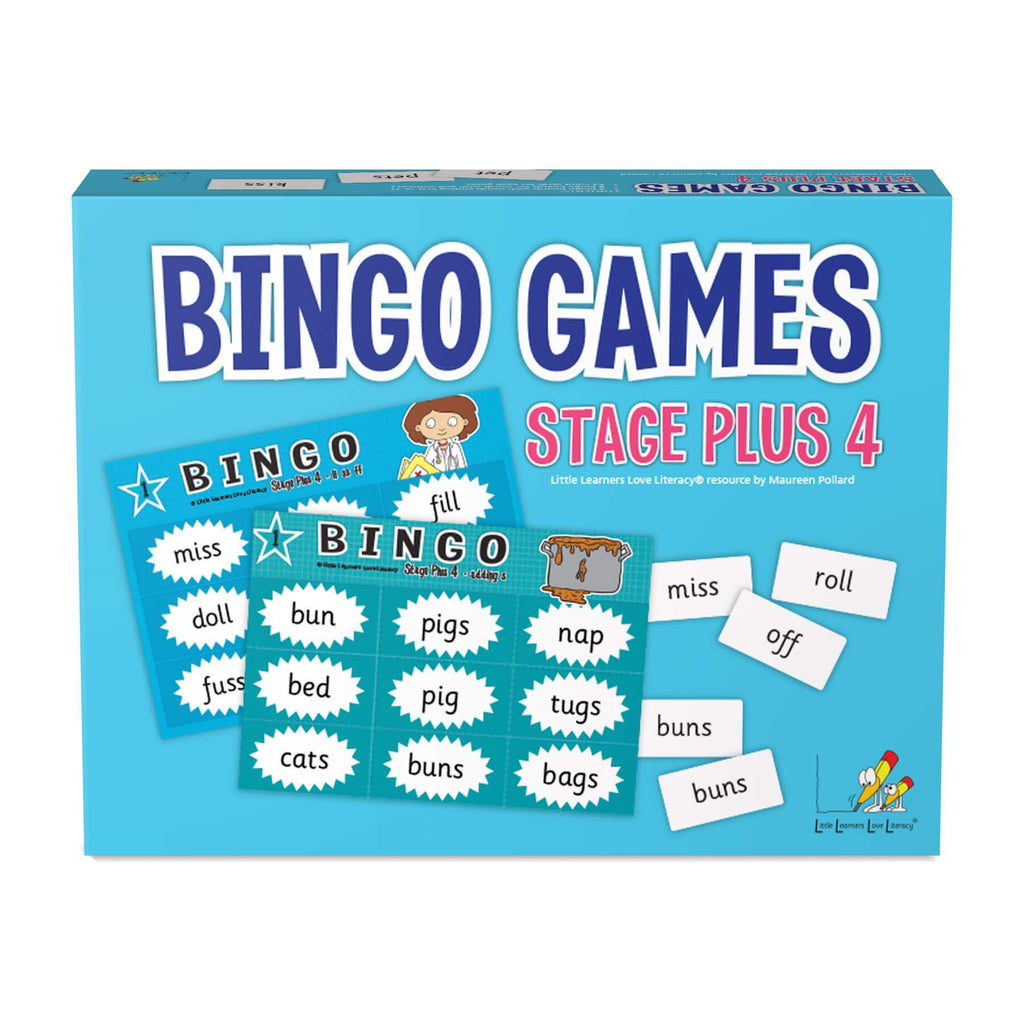 Bingo Games Stage Plus 4 | Kids Bingo Game