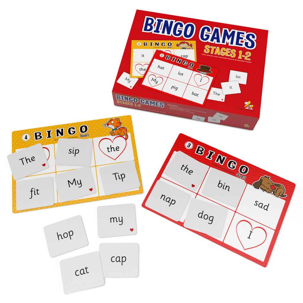 Kids Bingo Games (Stages 1-2)