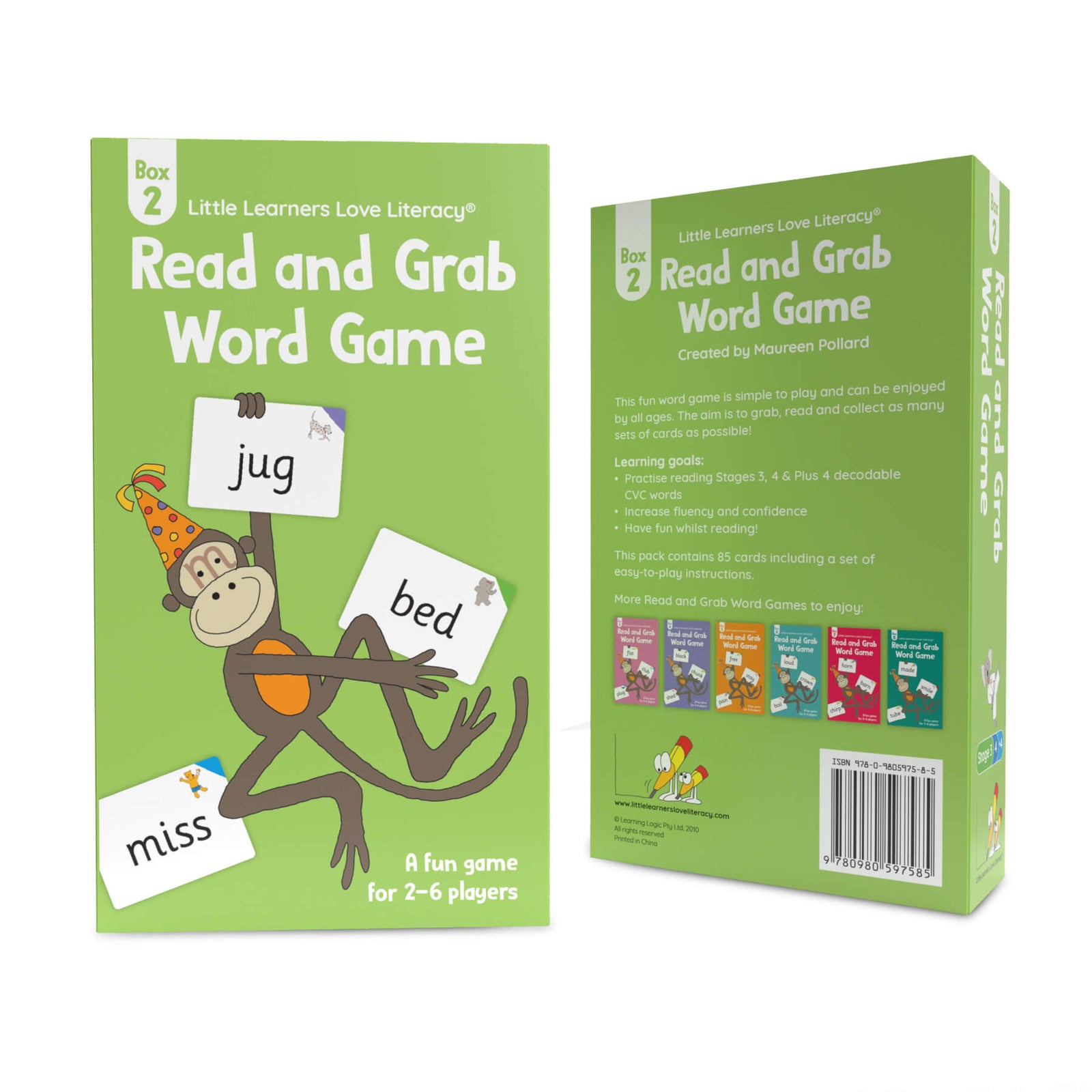 Read and Grab Word Game Box 2 | Phonics Game