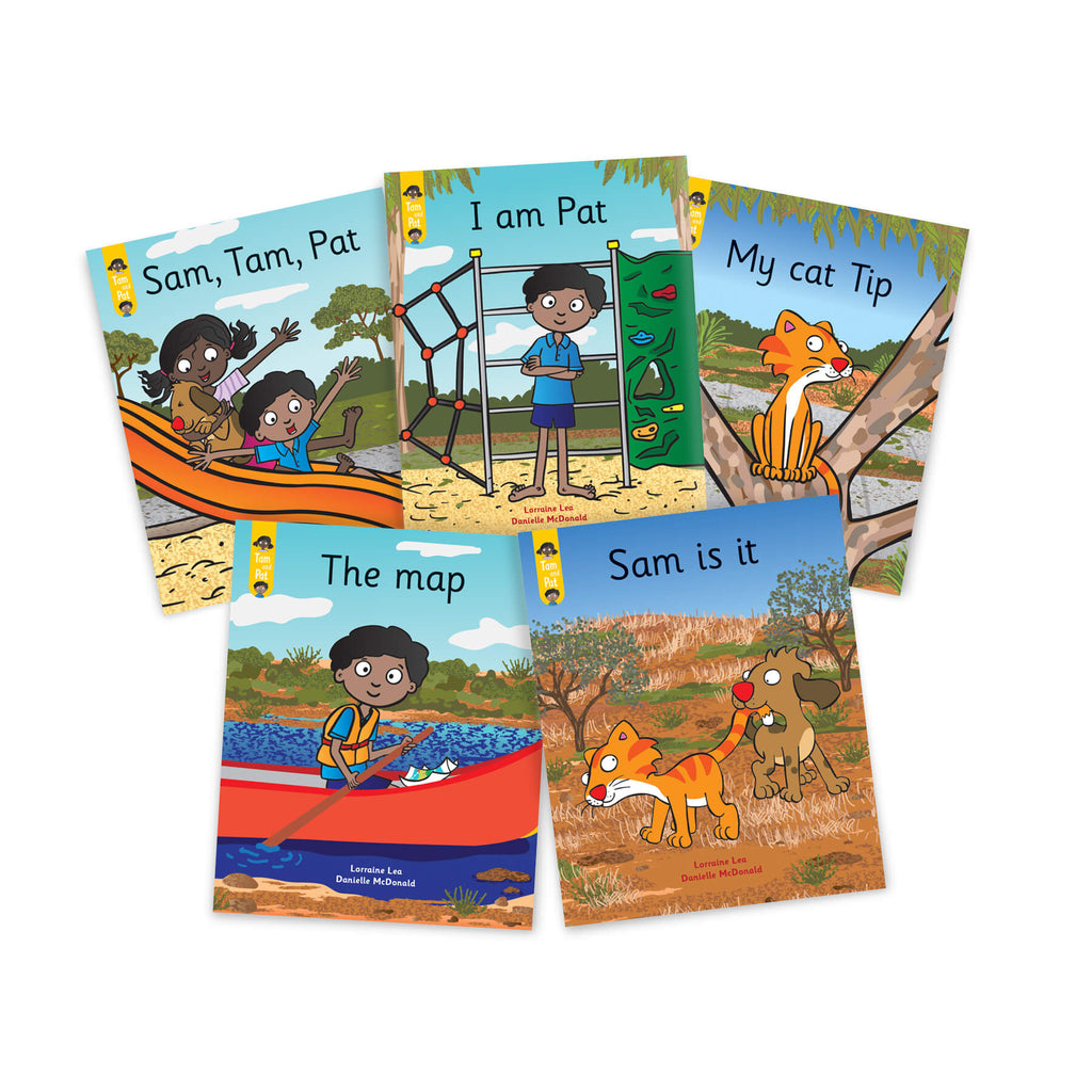 Tam and Pat Stage 1 | Decodable Books