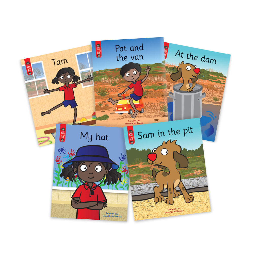 Tam and Pat Stage 2 Decodable Books | Early Readers