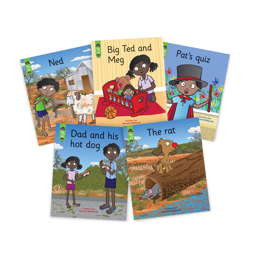 Tam and Pat Stage 3 | Decodable Books
