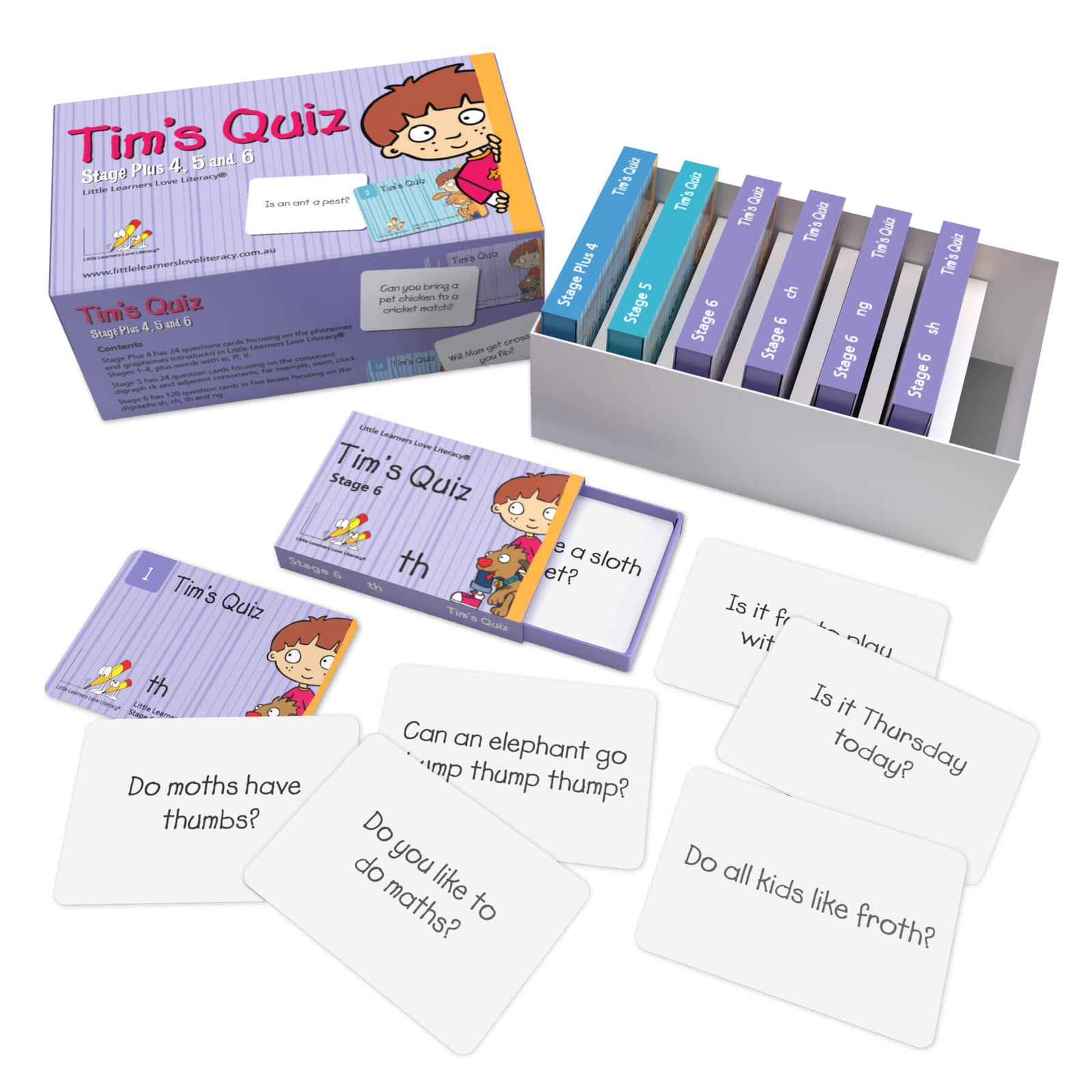 Tim's Quiz | Decodables Game