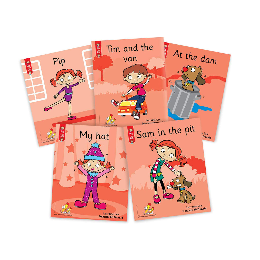 Pip and Tim Stage 2 | Decodable Books | LLLL