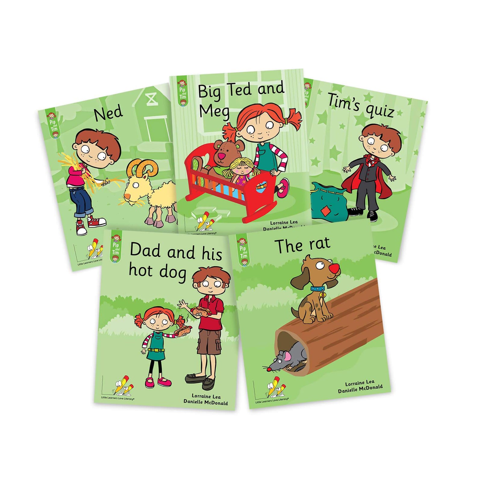 Pip and Tim Stage 3 | Decodable Books | LLLL