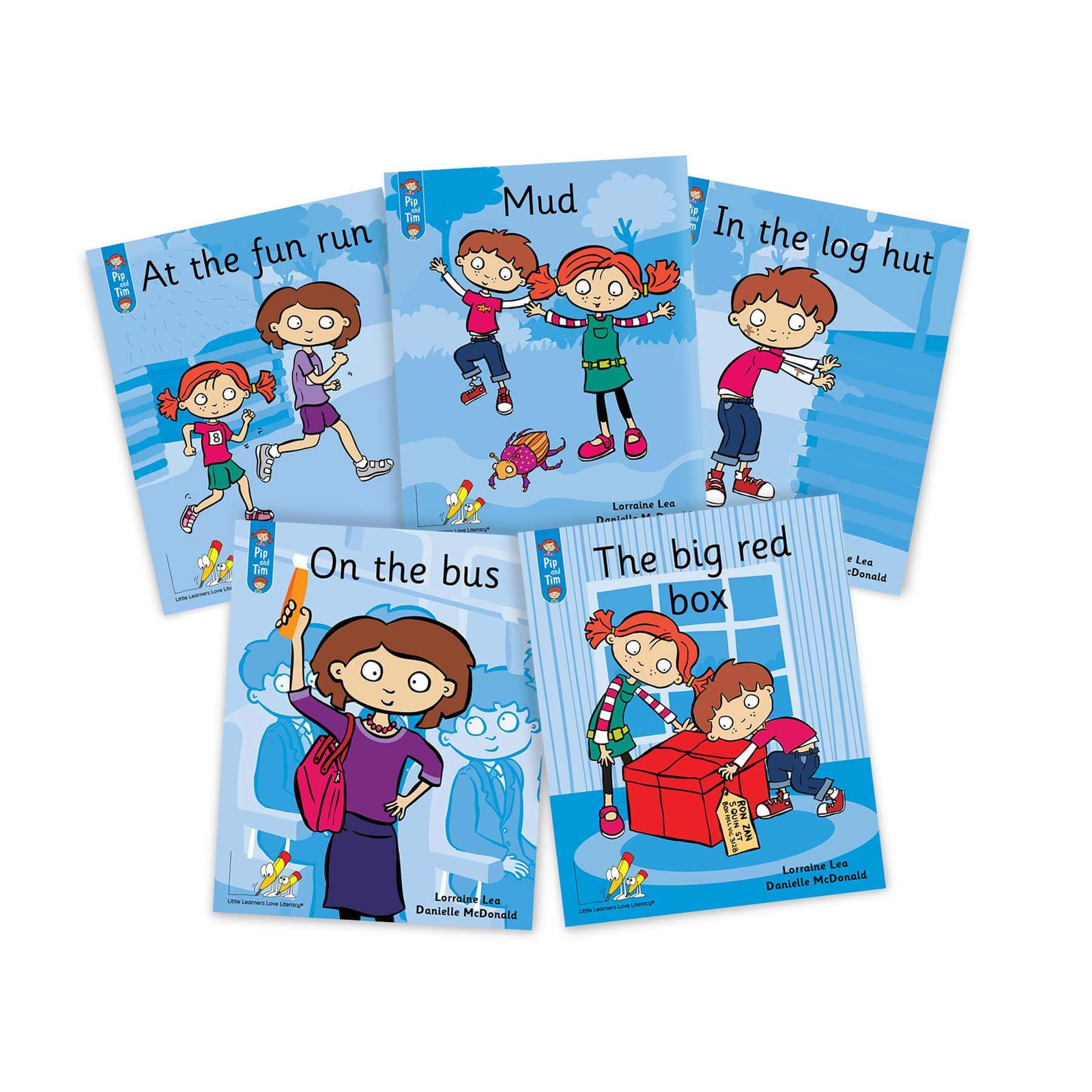 Pip and Tim Little Book Pack Stages 1-7 | Decodable Books