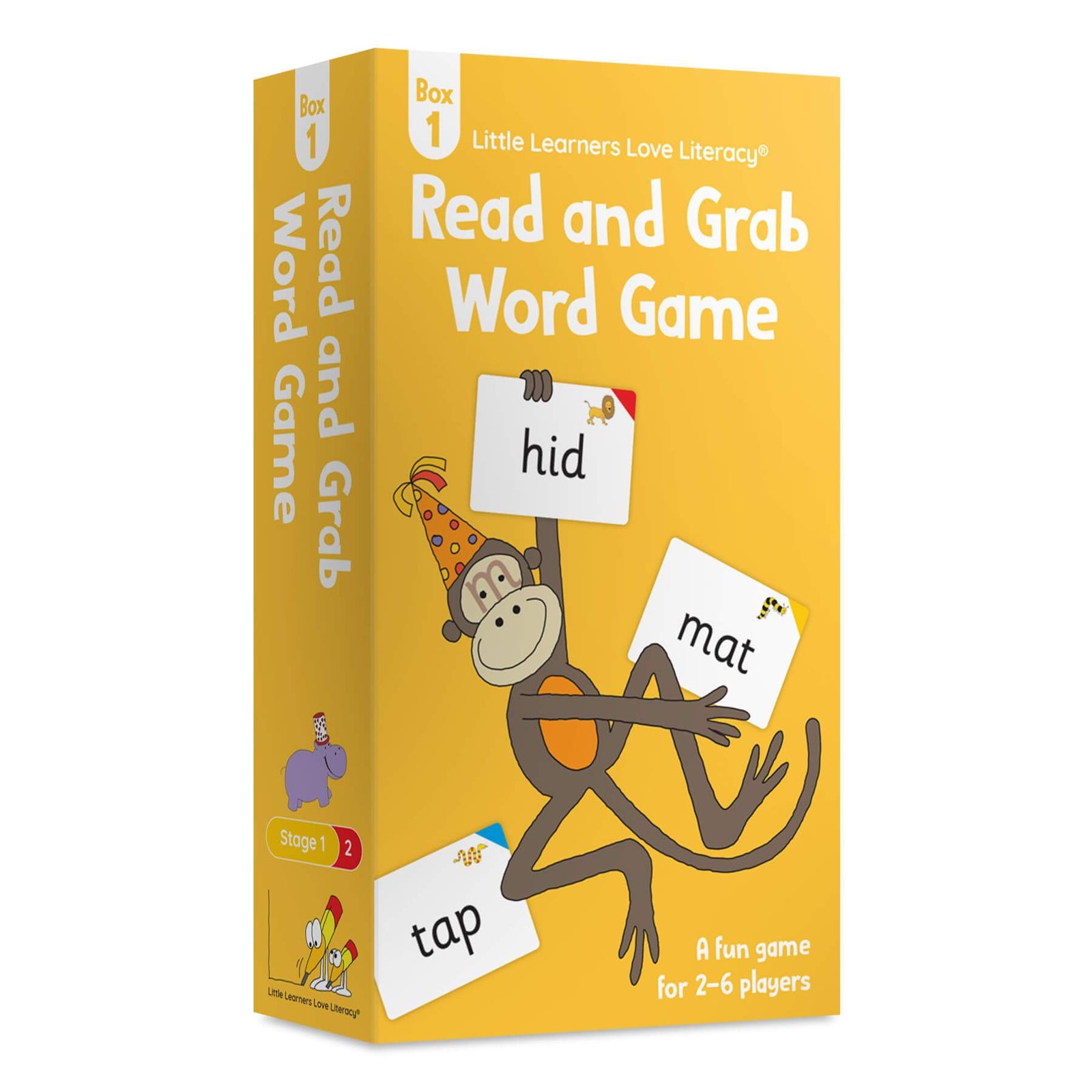 Read and Grab Word Game Box 1 | Decodable Game