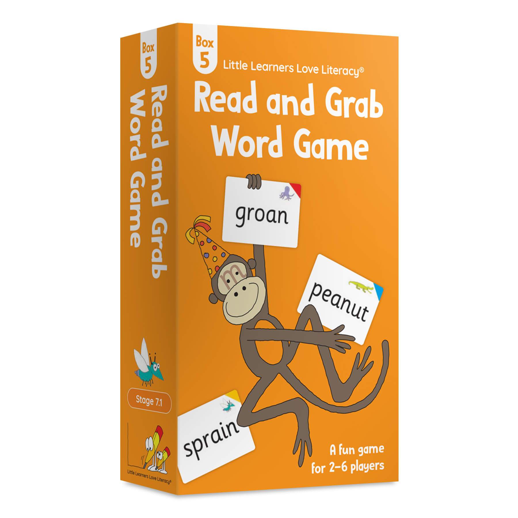 Read and Grab Word Game Box 5 | Phonics Game
