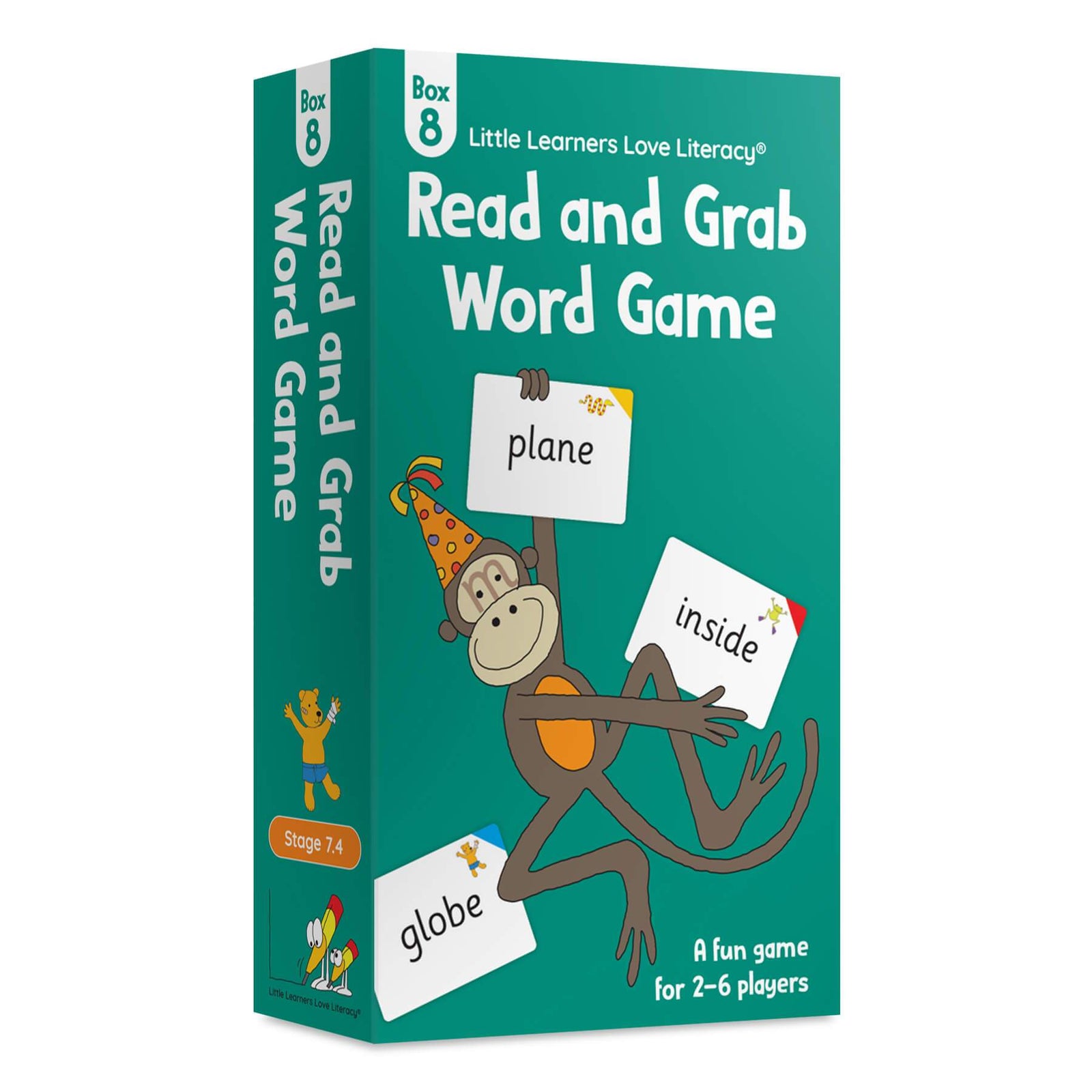 Read and Grab Word Game Box 8 | Phonics Game