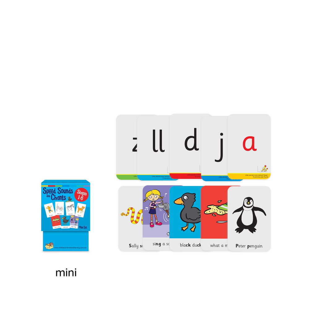 Speed Sounds and Chants Cards Stages 1-7 Super Pack | LLLL